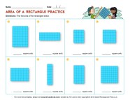 Area And Perimeter Worksheets Third Grade Math Worksheets