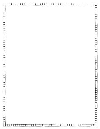 Black And White Page Boarder