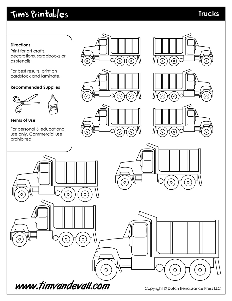 Truck Templates - Tim van de Vall